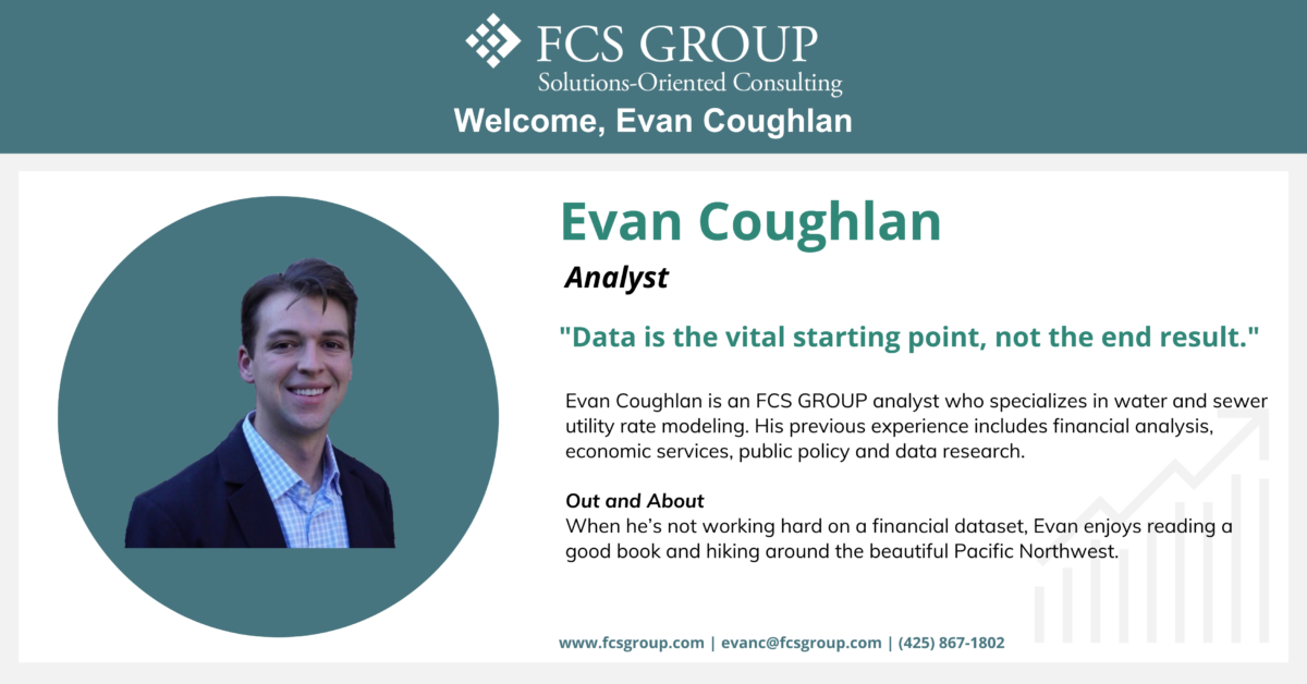 Welcome New Analyst, Evan Coughlan - FCS Group